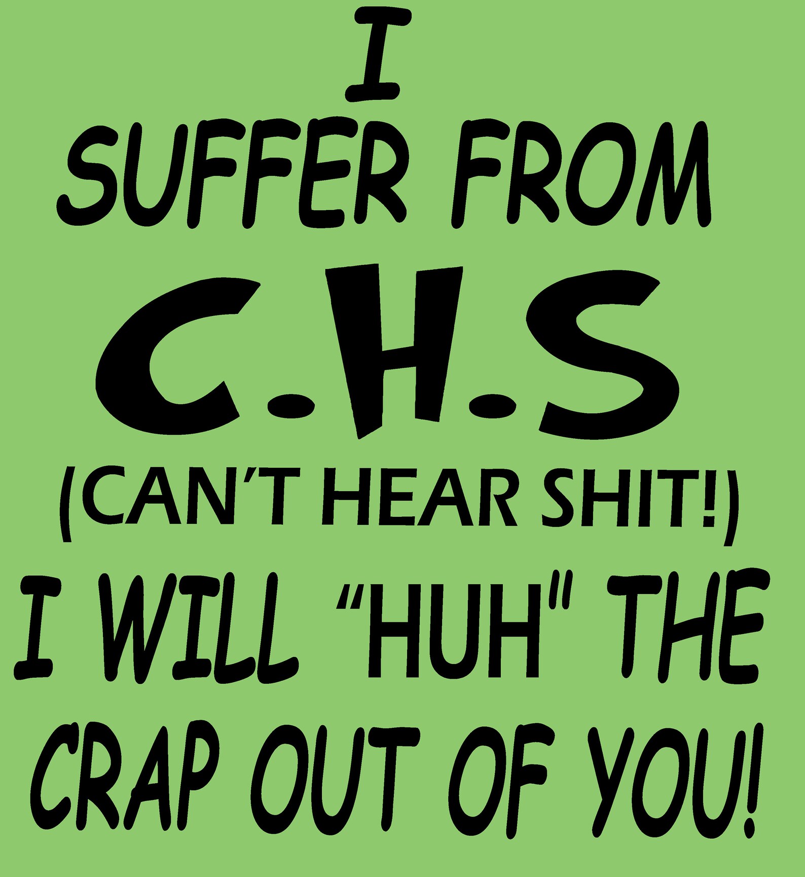 I Suffer From CHS - Etsy