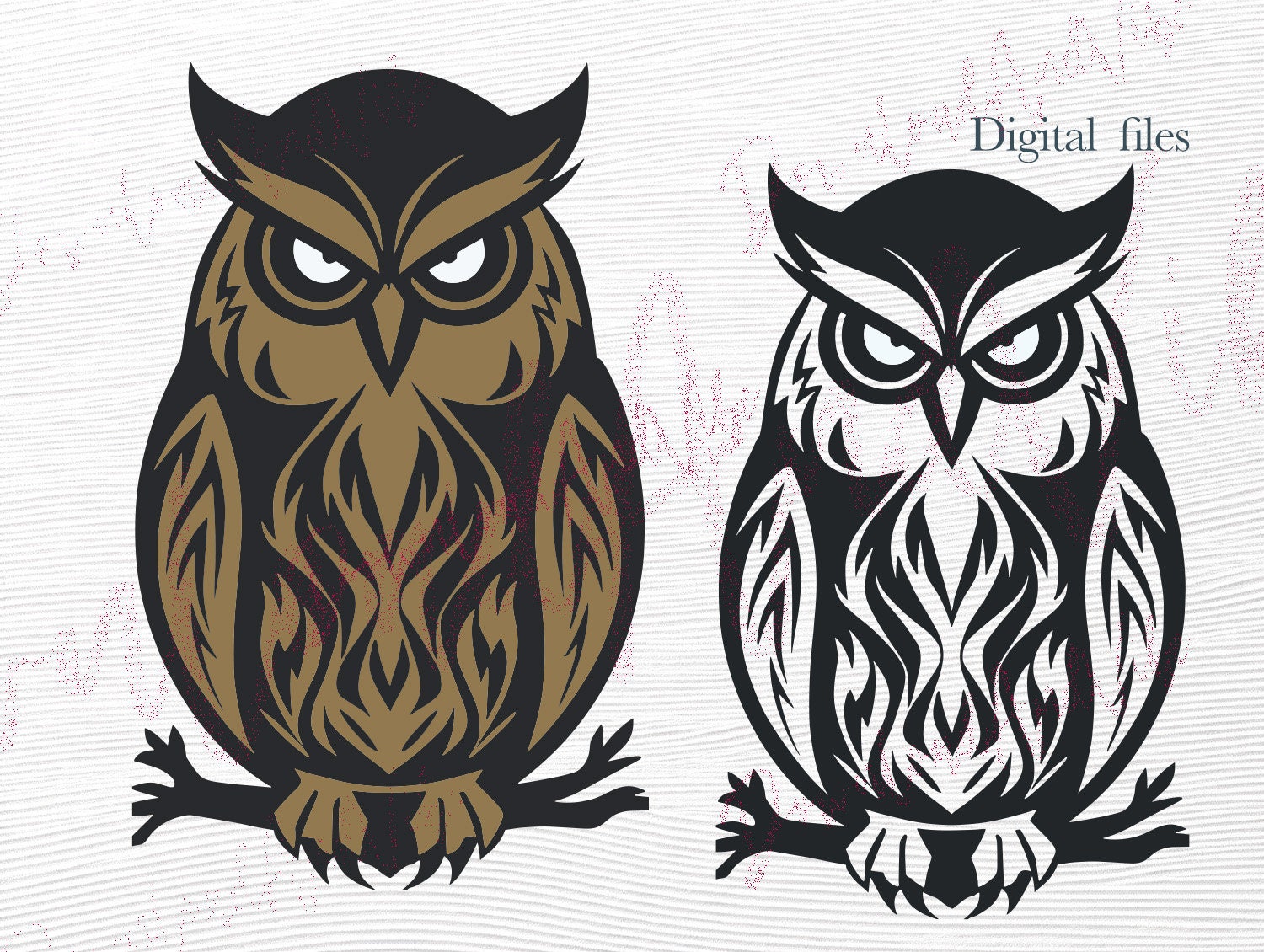 Owl Svg Cut File, Cricut SVG, Clipart, Laser & Vinyl Design, Plasma CNC ...