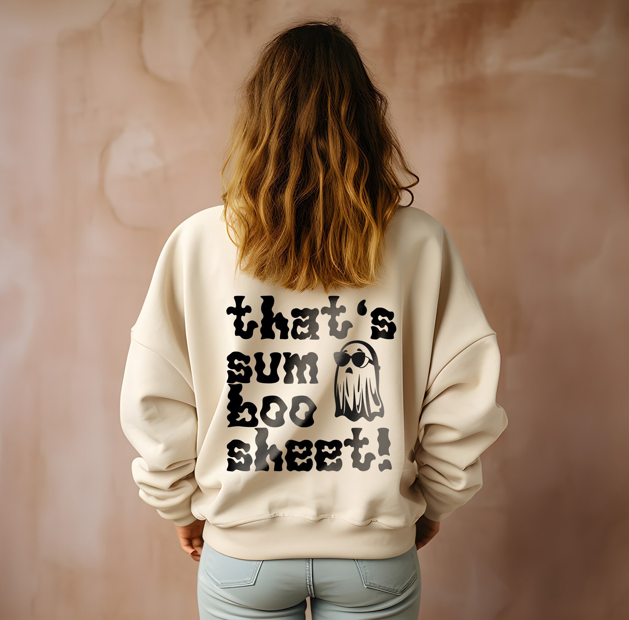 Boo Sheet Svg Files for Cricut, CNC and Silhouette Halloween Ghost Svg ...