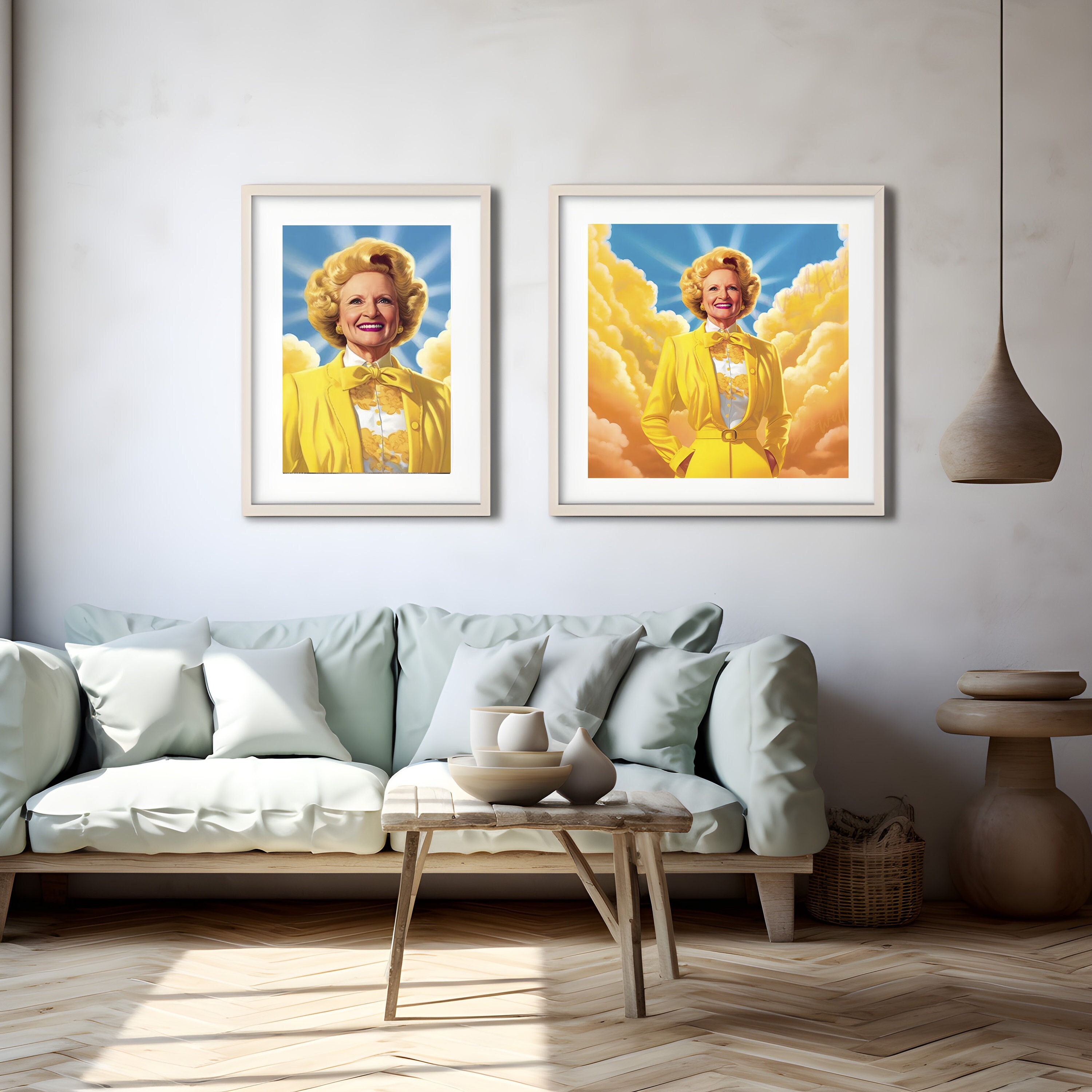Rose Nylund Portrait Fantasy: Art Print Inspired by Golden Girls ...