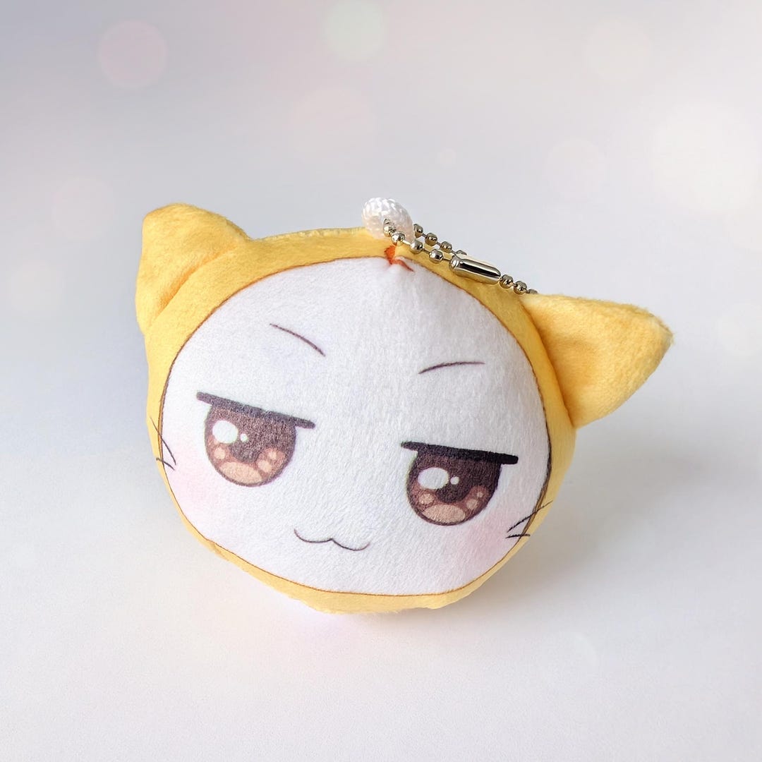 Infinity Nikki - Momo Plushie | Cute Cat Manjuu Keychain | Infinity ...