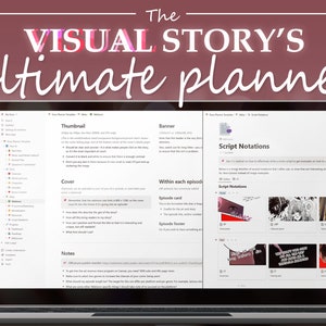 Ultimate Story Planner Notion Template, Planner for Webtoons, Comics ...