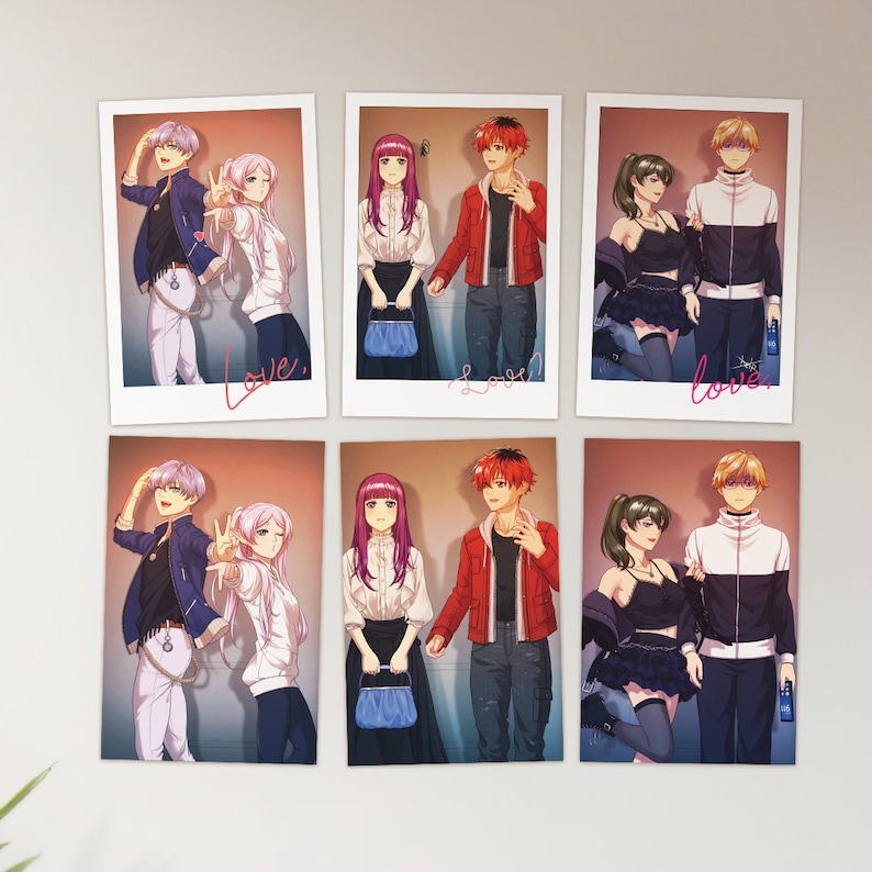 Modern Frieren Postcards, Anime Postcards, Small Anime Prints | Frieren ...