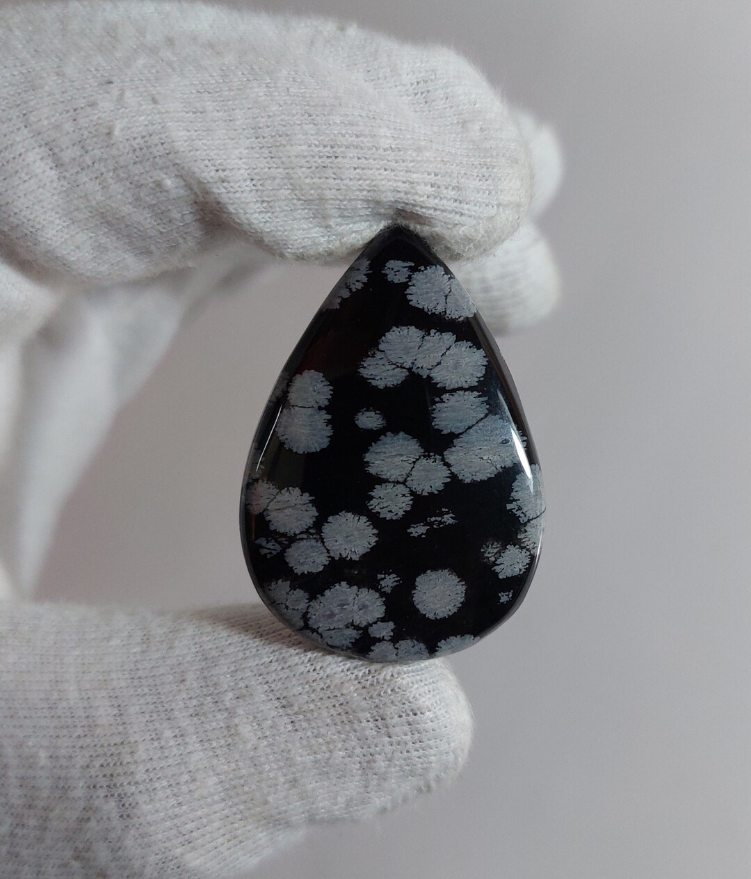 Snowflake Obsidian Gemstone,natural Snowflake Obsidian,snowflake ...