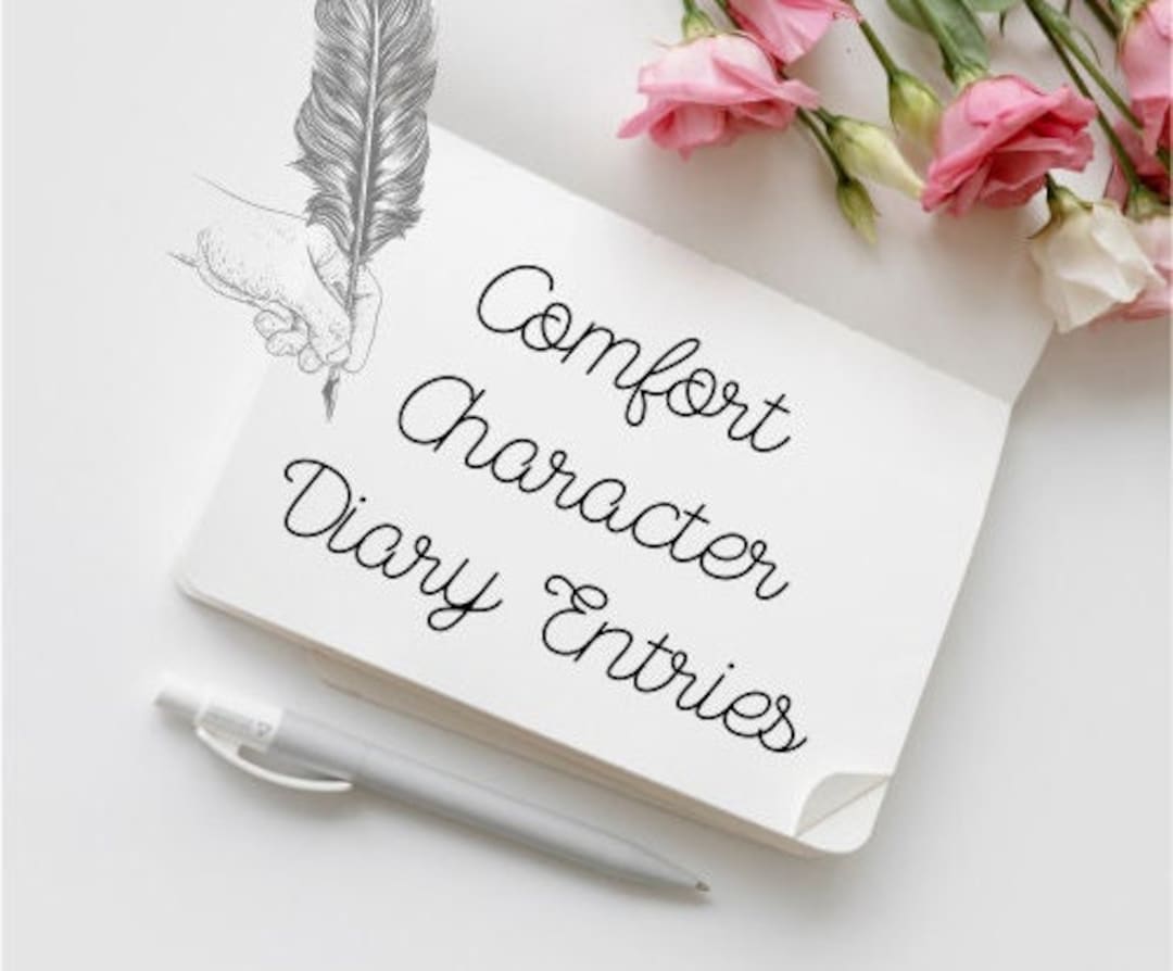 Comfort Character Diary Entries - Etsy