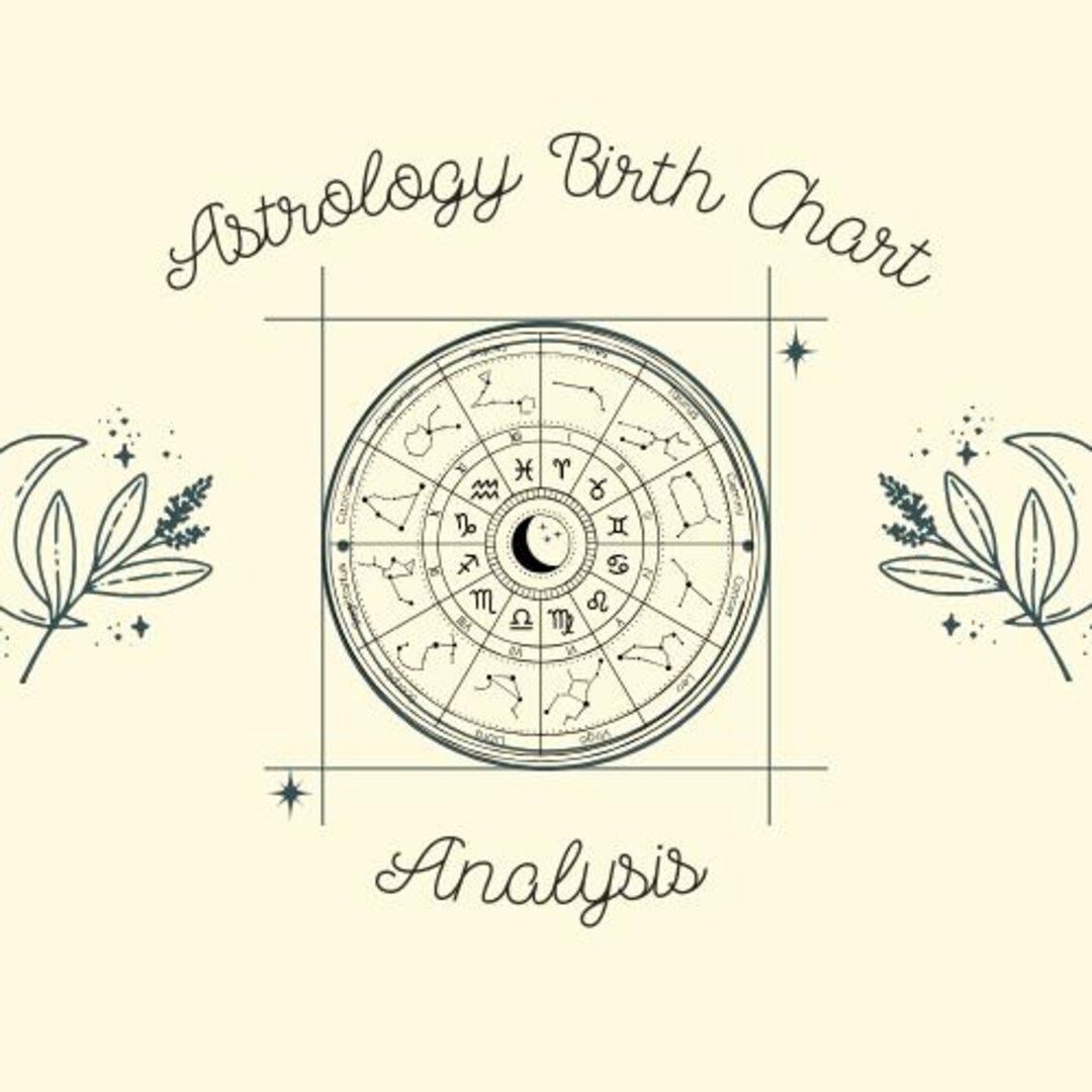 Astrology Birth Chart Analysis - Etsy