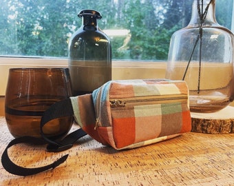 Handmade Fanny Pack, Wool and Waxed Canvas Pack Waist Bag, Bumbag ...