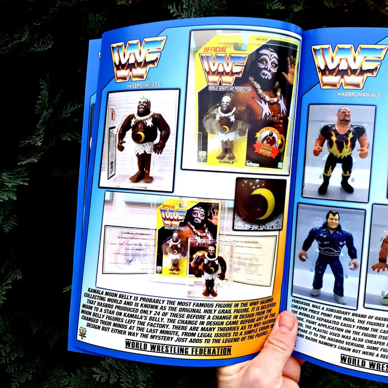 WWF HASBRO Figures Guide Wrestling Figs Wwe Wtf Nwo Wcw Hasbook 123 Kid ...