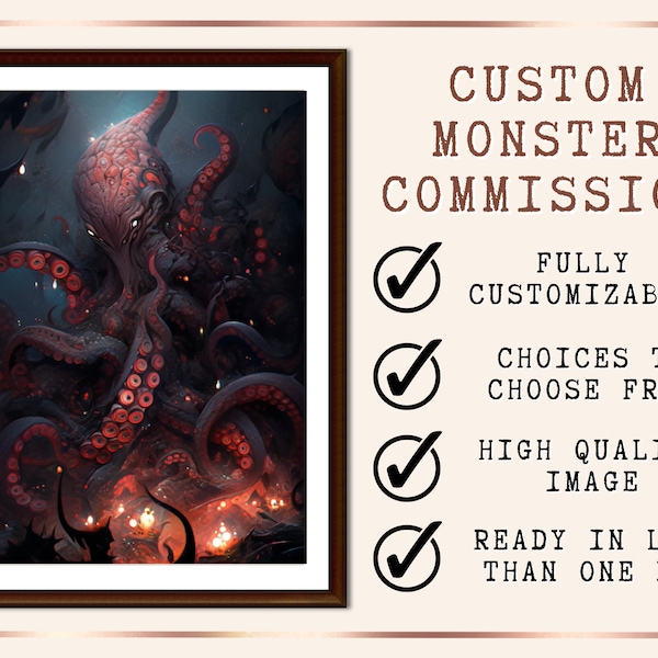 Creature Monster - Etsy