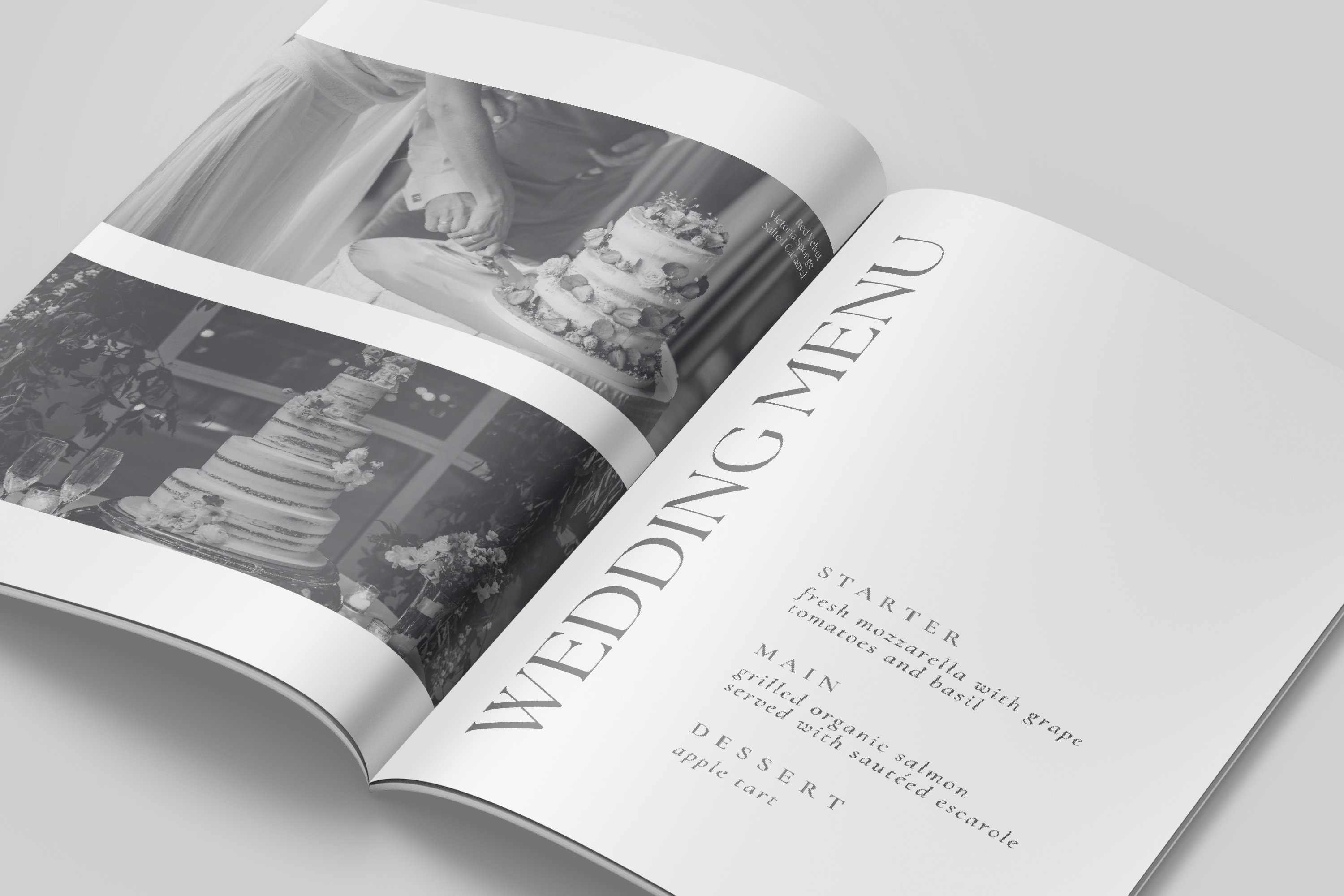 Polaroid Scrapbook Wedding Magazine Photo Album Template Wedding ...
