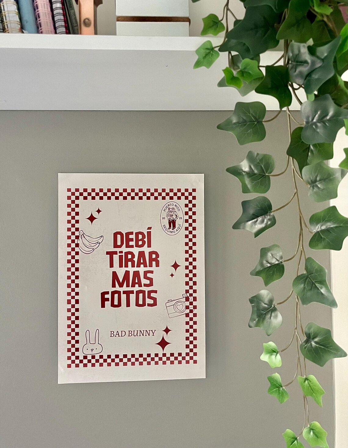 DTMF Physical Copy Debí Tirar Más Fotos A3 Poster Bad Bunny Wall ...