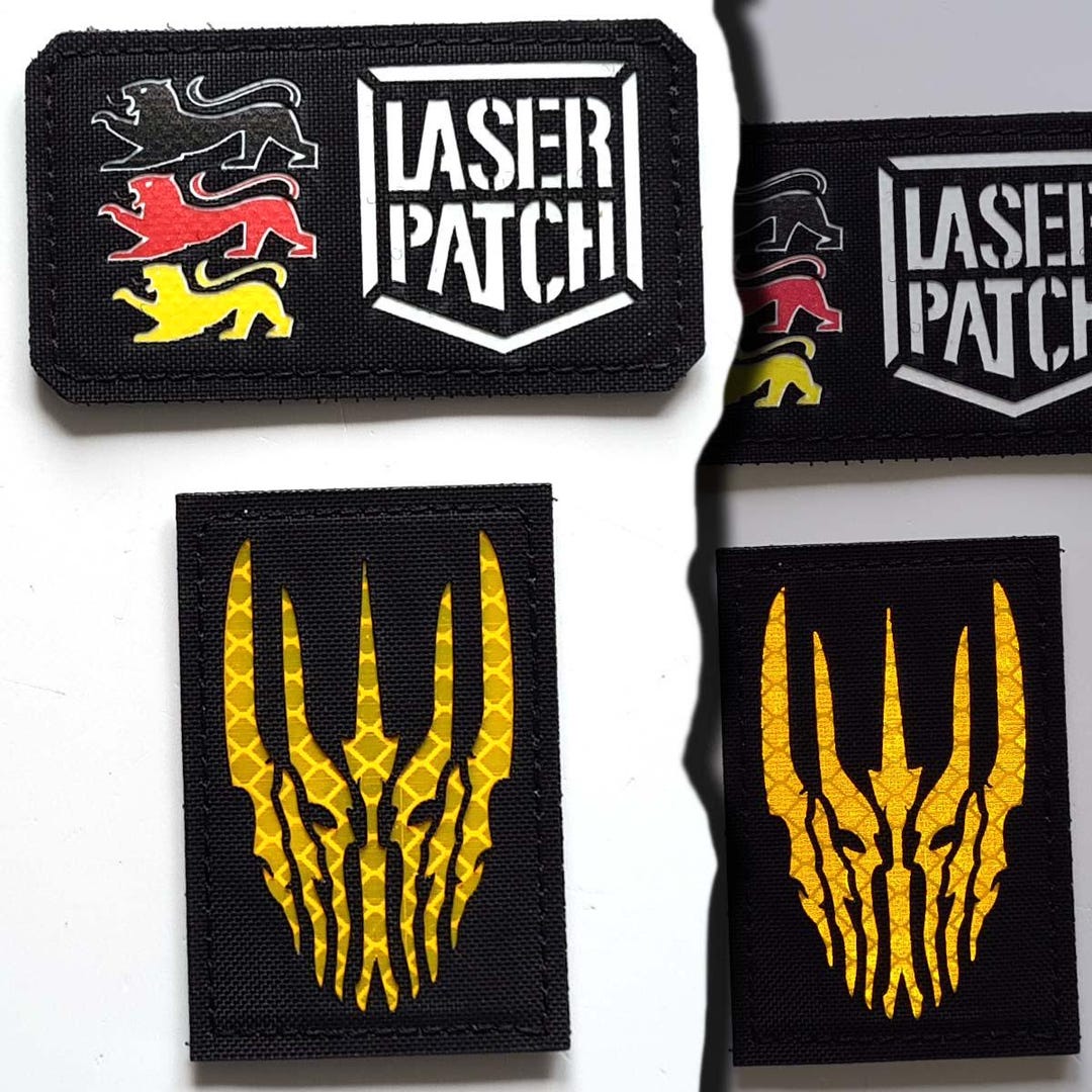 Lord of the Rings Sauron 3x2 Laser Cut Cordura Patch With Velcro - Etsy