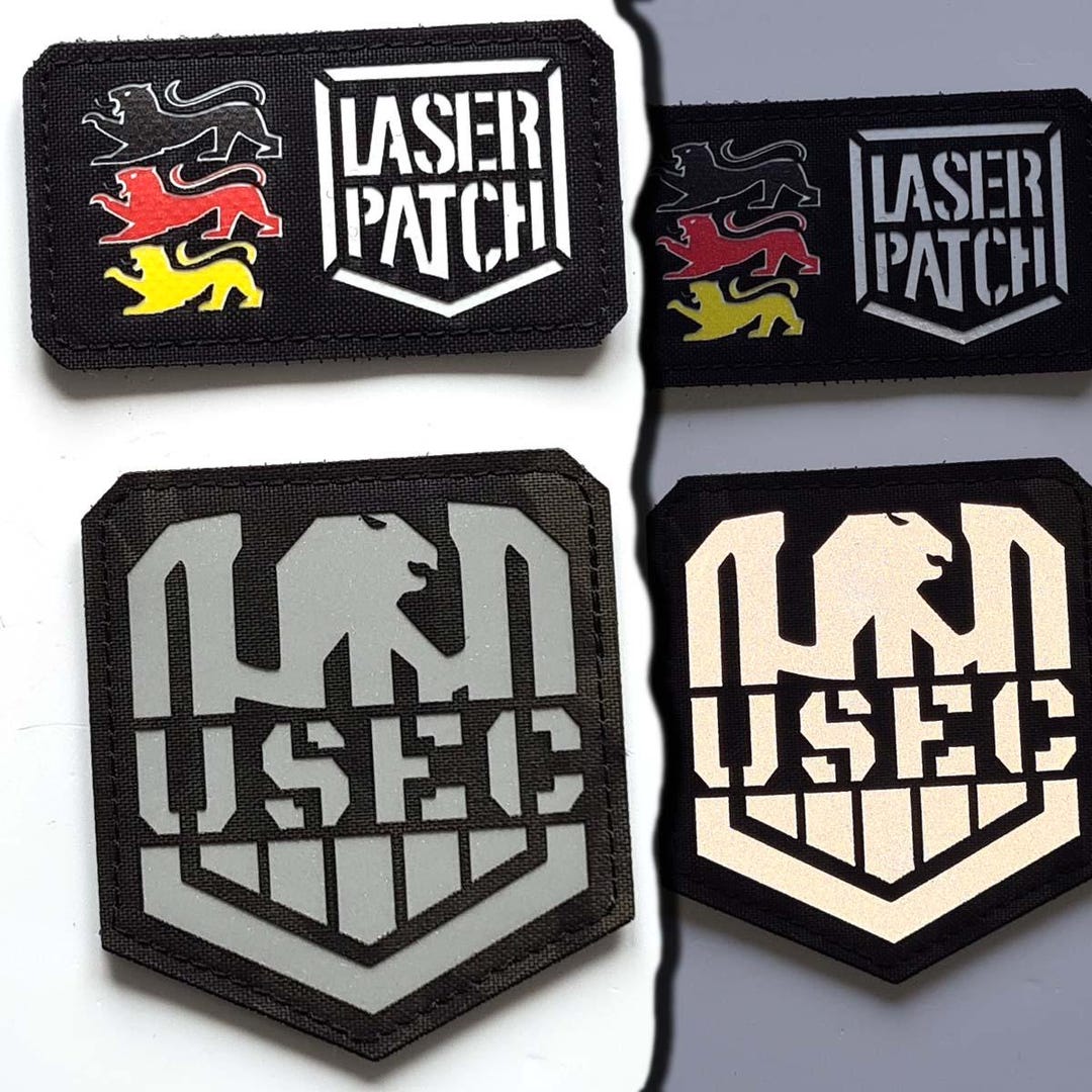 USEC Laser Cut Cordura Patch With Velcro - Etsy UK