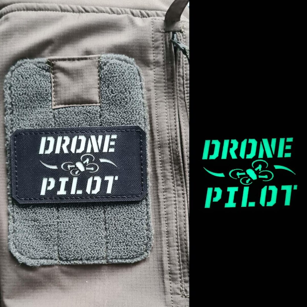Drone Pilot Drone 3.5x2 Laser Cut Cordura Patch With Velcro - Etsy
