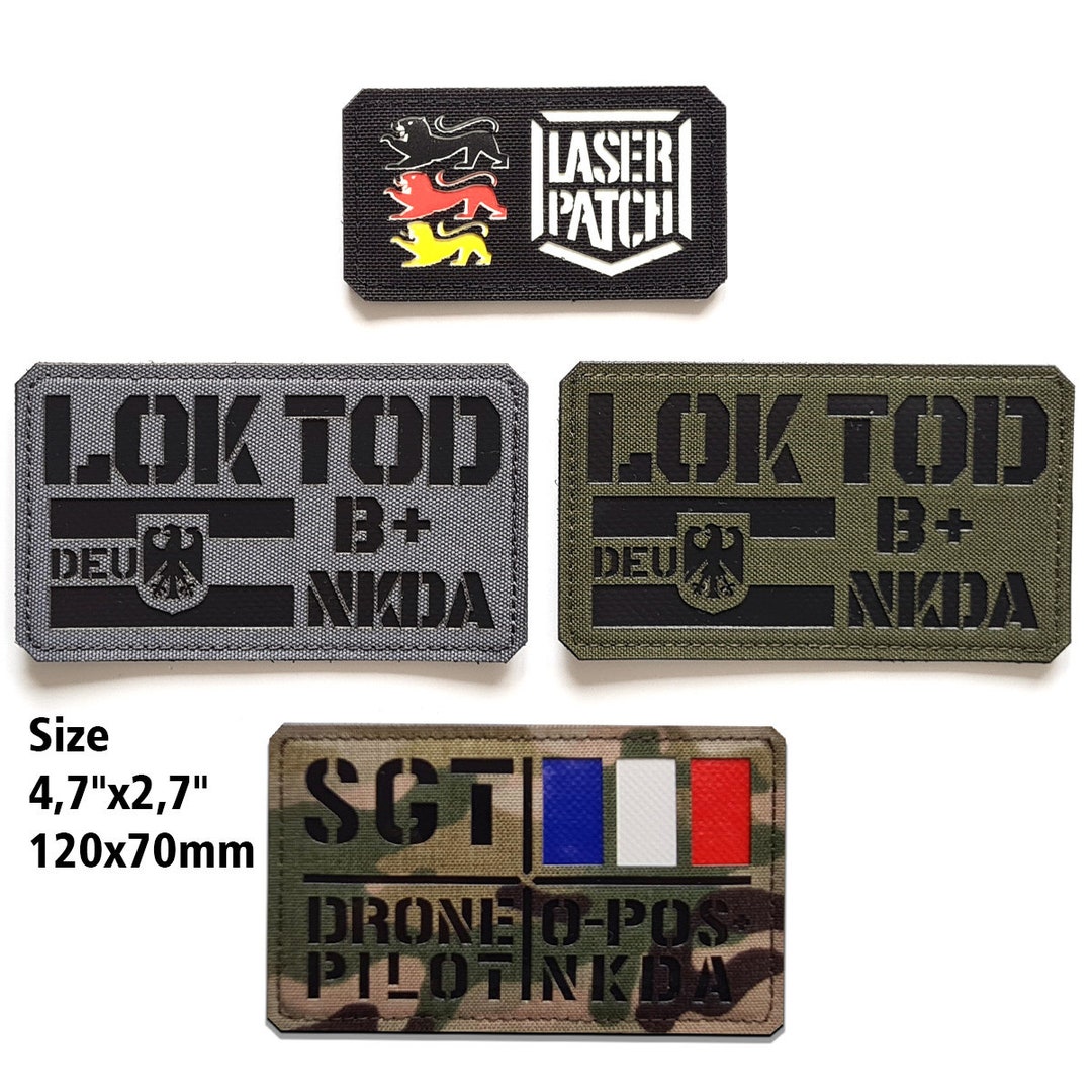 You Name 4.7x2.7 Callsign Laser Cut Cordura Patch With Velcro 120 X 70 Mm - Etsy