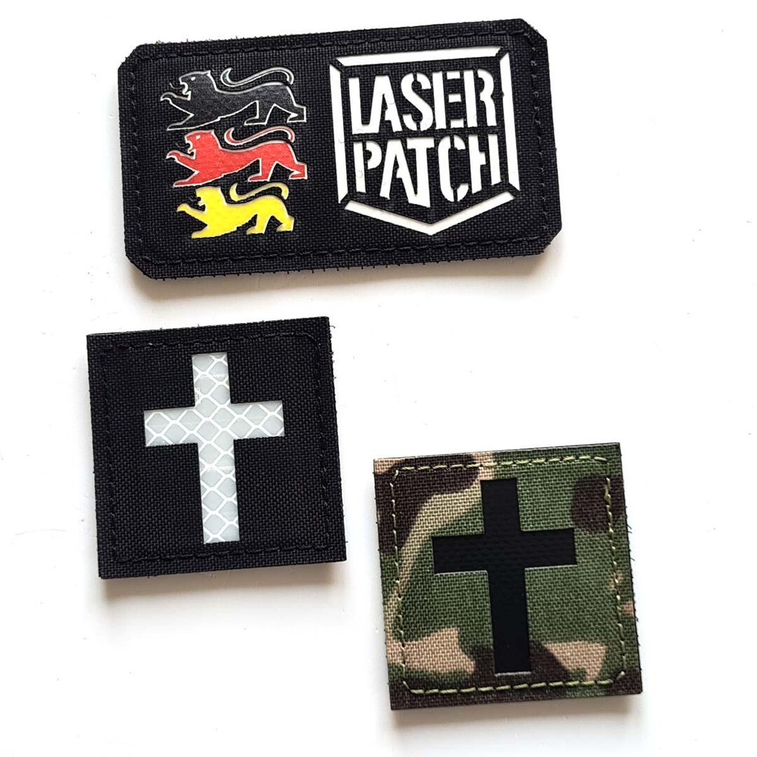 Catholic Christian Cross 2x2jesus Christ Laser Cut Patch With Velcro - Etsy