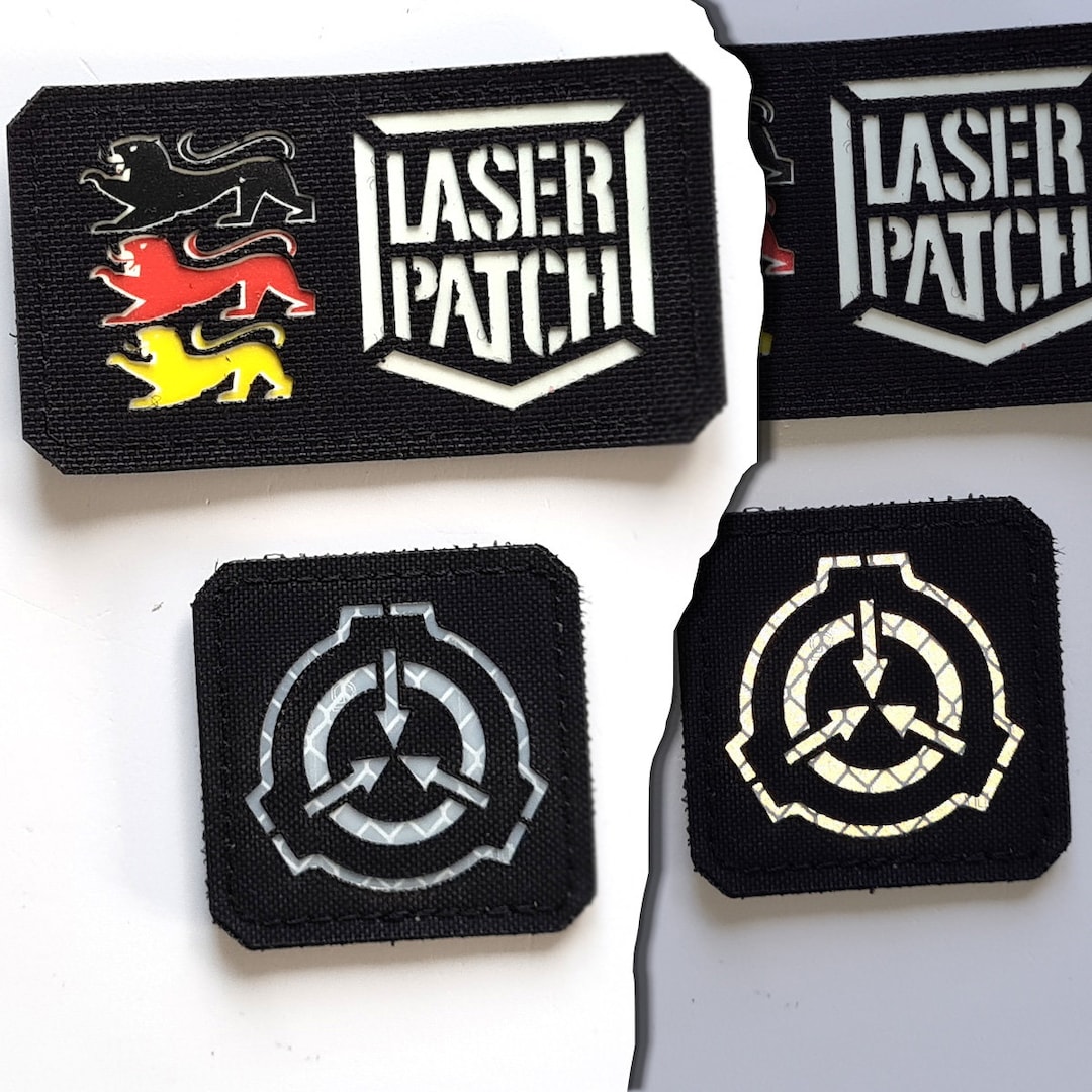 Fictional SCP Foundation 2x2 Laser Cut Patch Patch With Velcro - Etsy UK