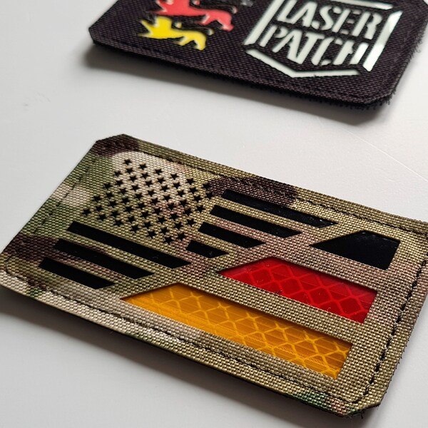 Laser Cut Flag Patch - Etsy