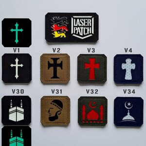 Islam Jesus Christ Amulet Talisman Laser Cut Cordura Patch With Velcro ...