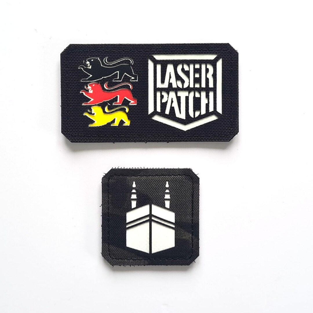 The Kaaba Islam 2x2 Amulet Talisman Laser Cut Cordura Patch With Velcro ...