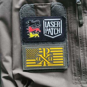 Chi Rho Christogram USA Jesus Christ Laser Cut Patch With Velcro - Etsy ...