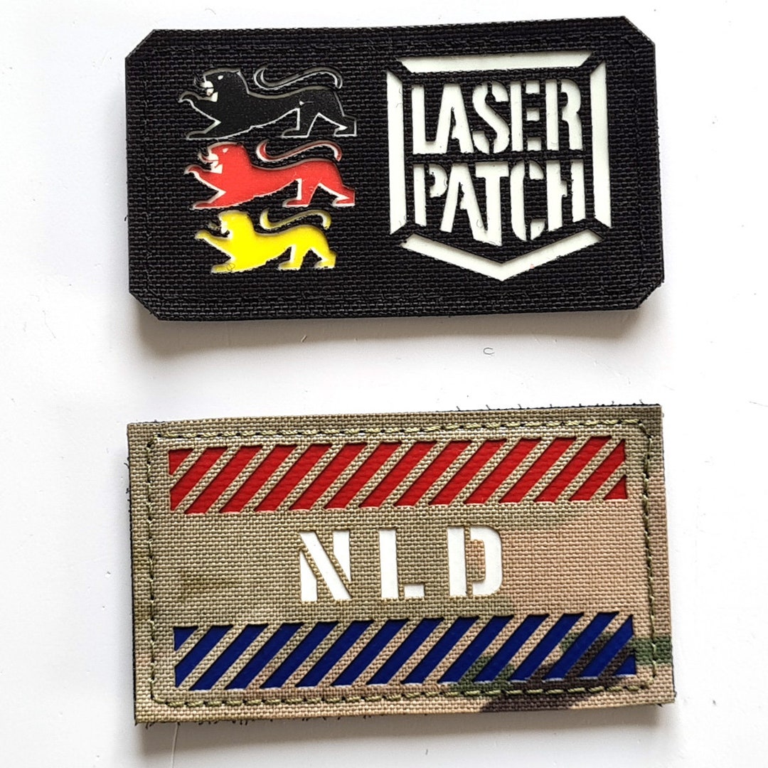 Netherlands Netherlands Flag Tactic Laser Cut Cordura Patch With Velcro ...