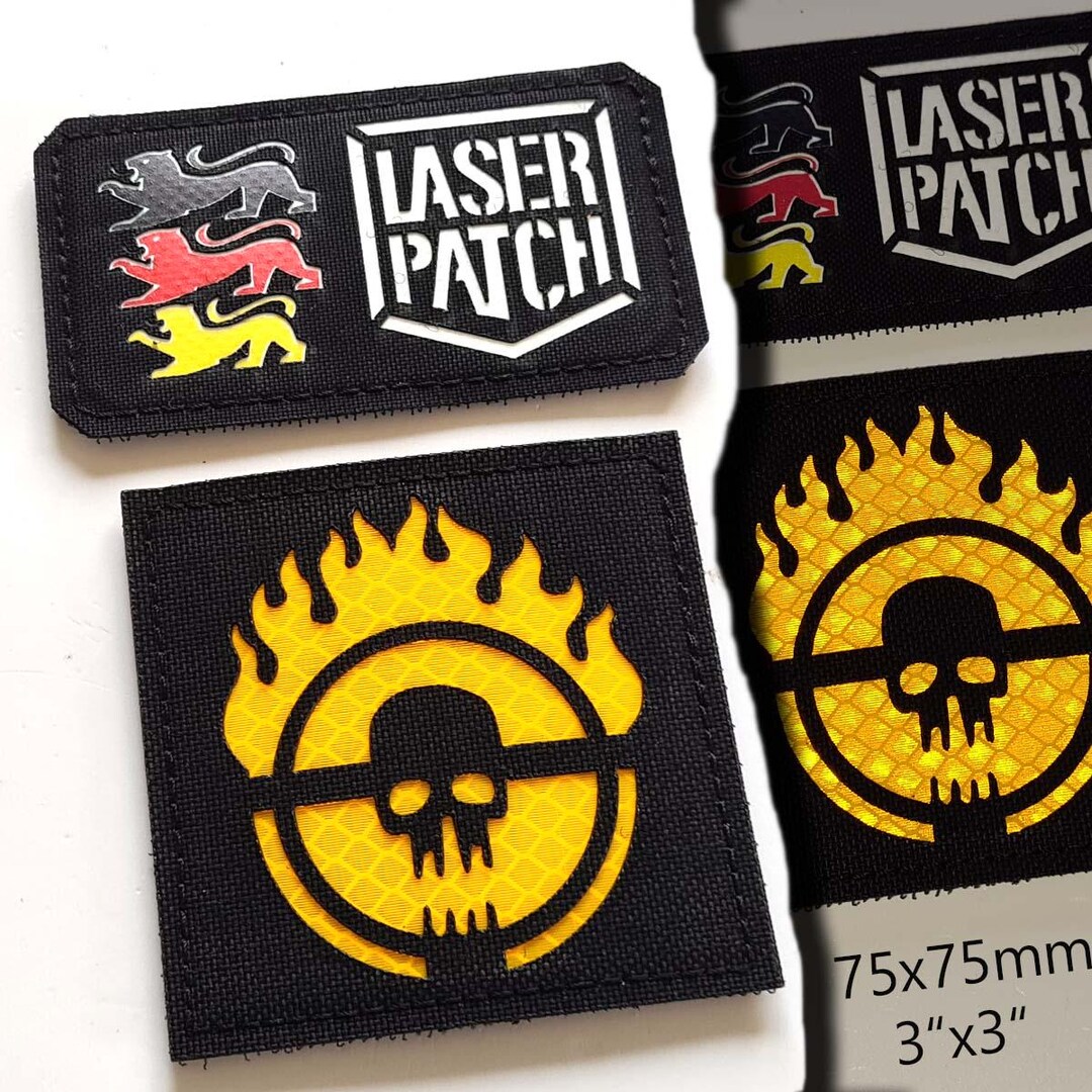 Mad Max Fury Road Skull Laser Cut Cordura Patch With Velcro - Etsy