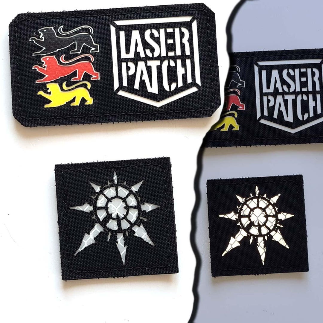 Warhammer 40K Star of Chaos 2x2 Laser Cut Patch With Velcro - Etsy
