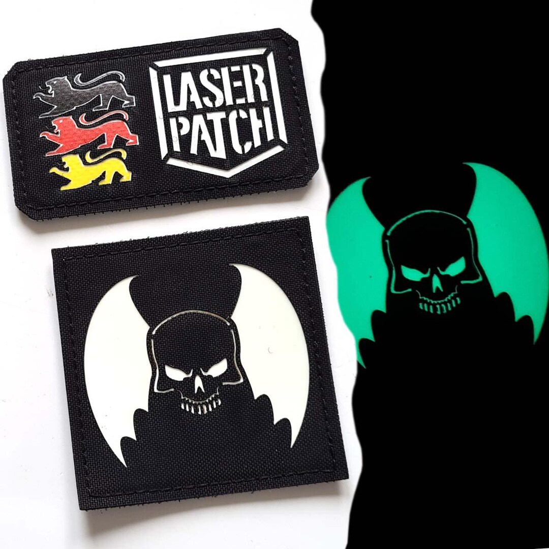 Warham 3x3 Chaos Night Lords Laser Cut Cordura Patch With Velcro - Etsy