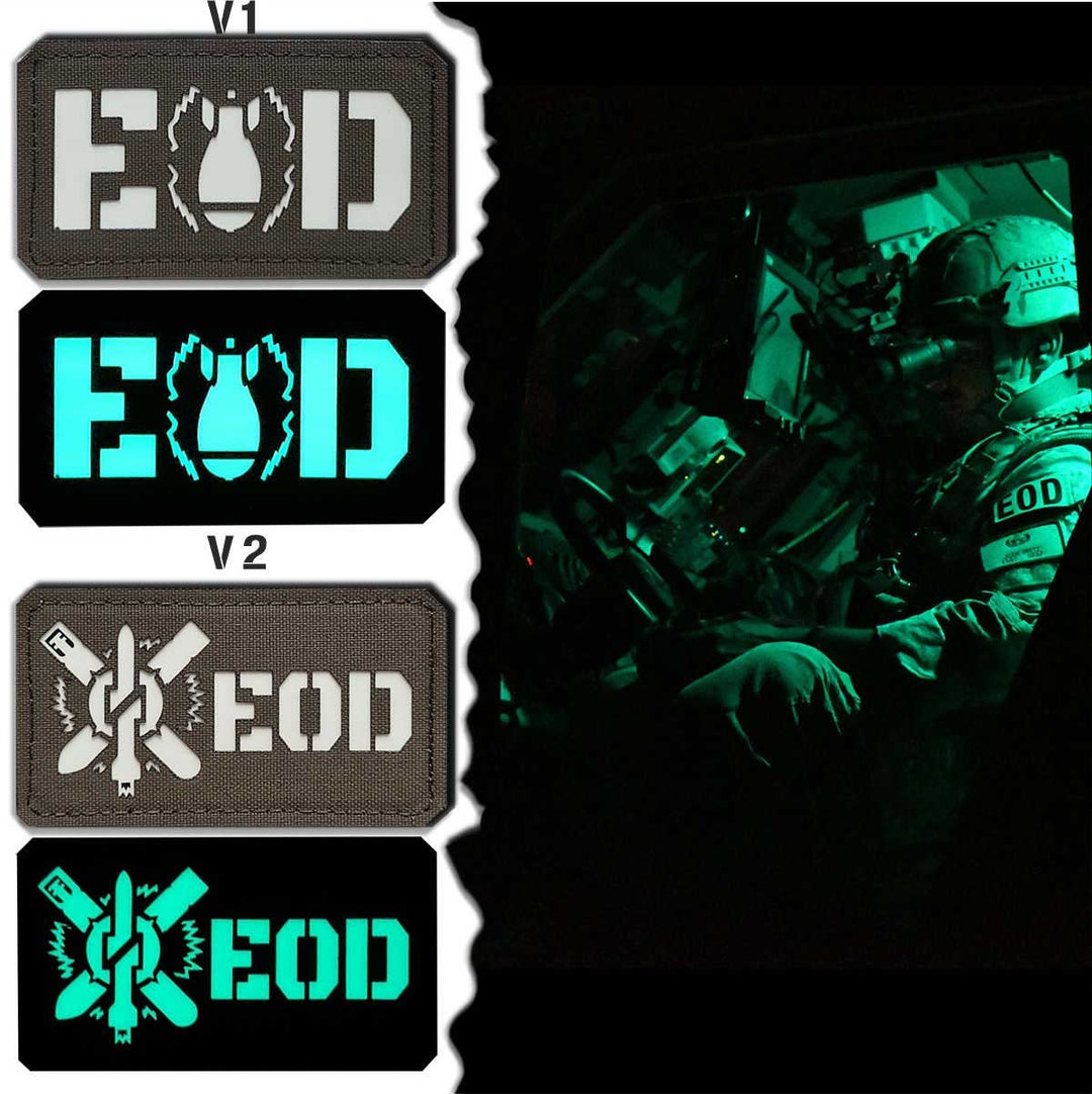 EOD Laser Cut Cordura Patch With Velcro - Etsy