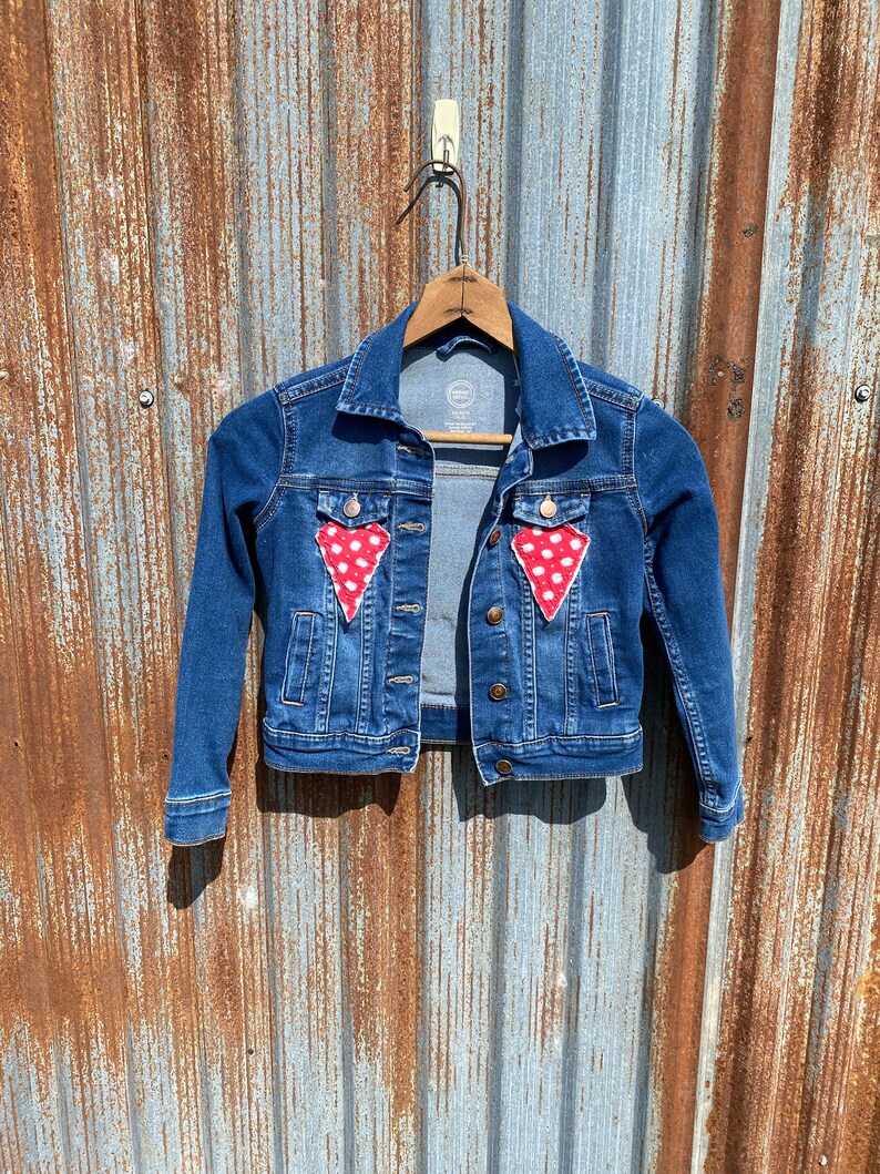 Denim Jacket, Jean Jacket, Girls Jacket, Cowgirl - Etsy