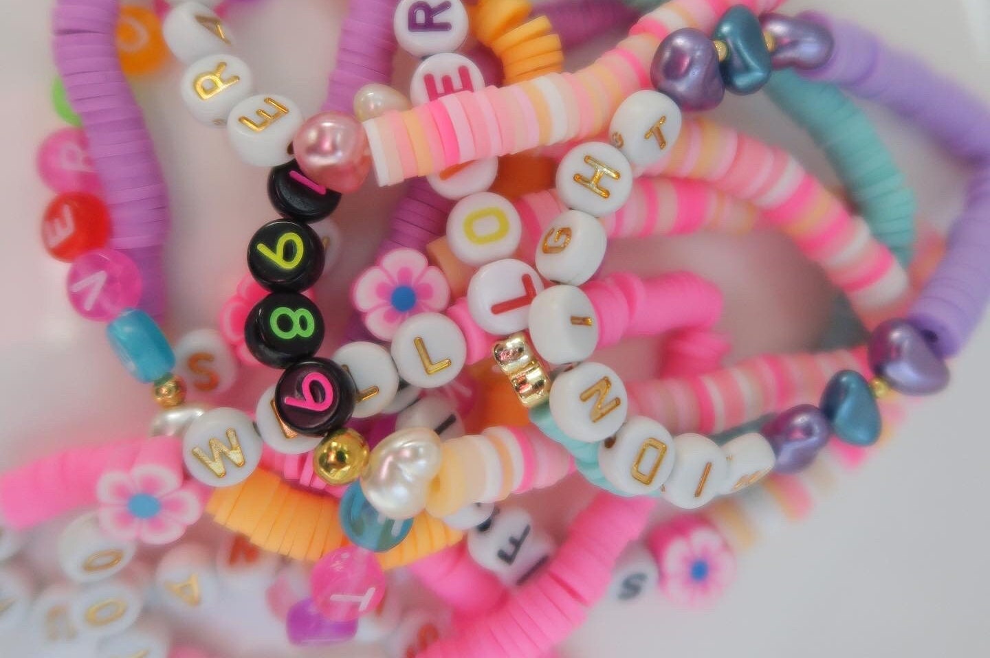 10 Pack Beaded Friendship Bracelets, Best Friend Gift, Exchange ...