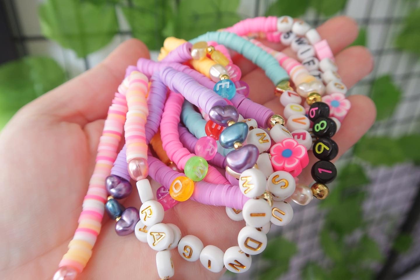 10 Pack Beaded Friendship Bracelets, Best Friend Gift, Exchange ...