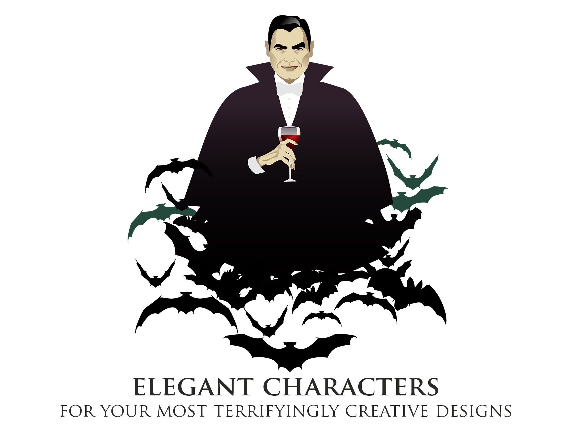 VAMPIRE CLIPART Collection - Halloween Party - Instant Download - High ...