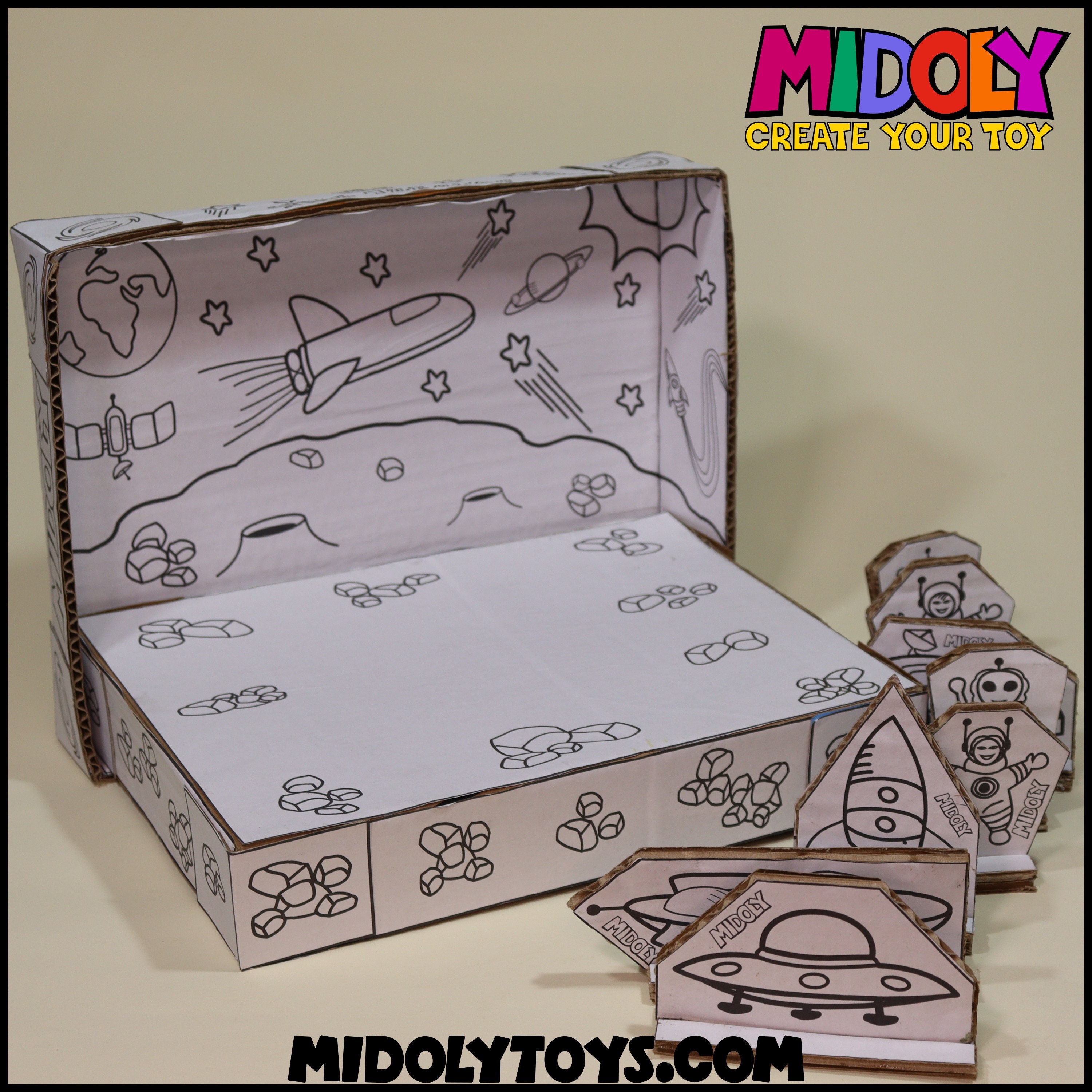 The Space Theatre - DIY Imagination Game - Etsy