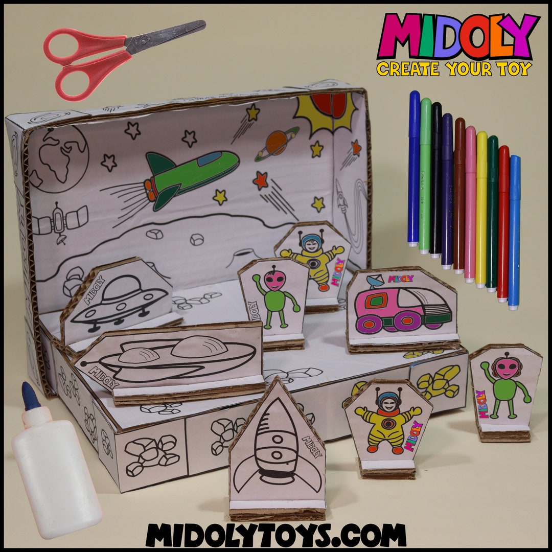 The Space Theatre - DIY Imagination Game - Etsy