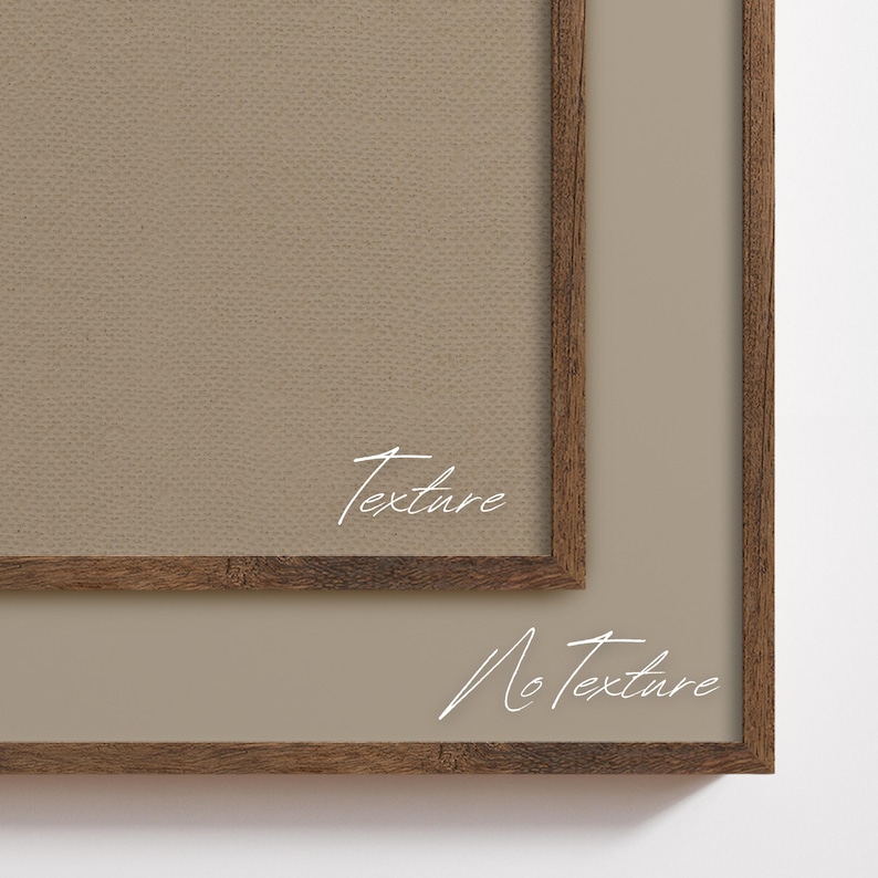 Custom Photo Mat Square Art: Neutral Modern Minimalist Passepartout ...