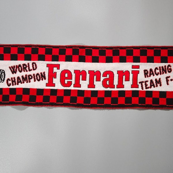 Ferrari Scarf - Etsy