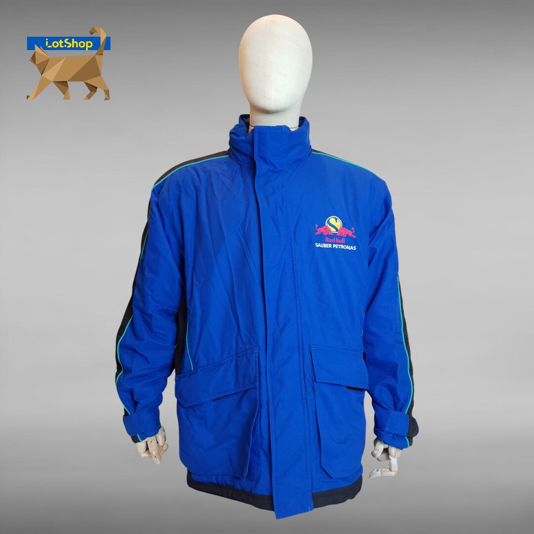 Red Bull Sauber Petronas F1 Team Vintage Early 2000s Hooded Winter ...