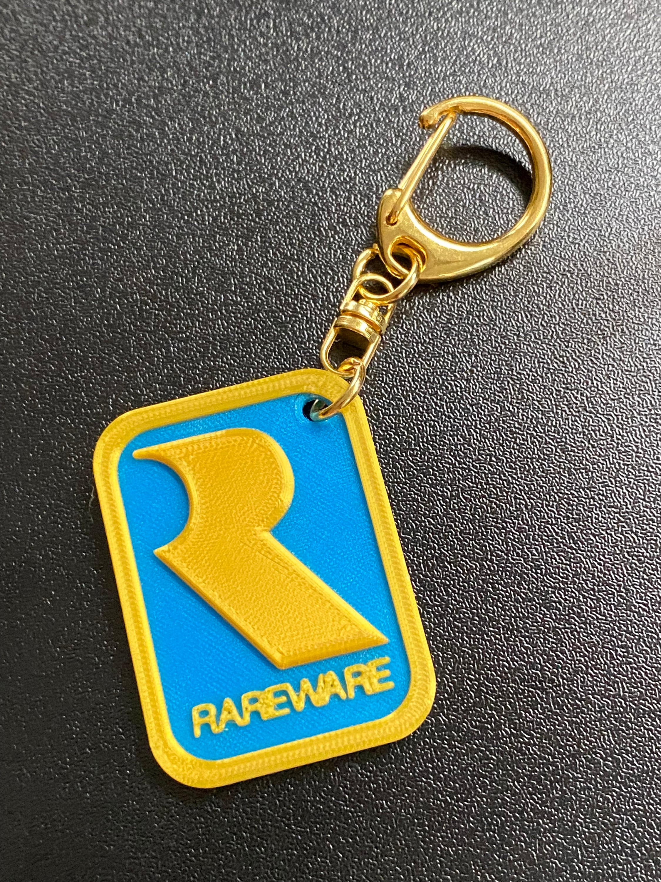 Rareware Logo Keychain - Etsy