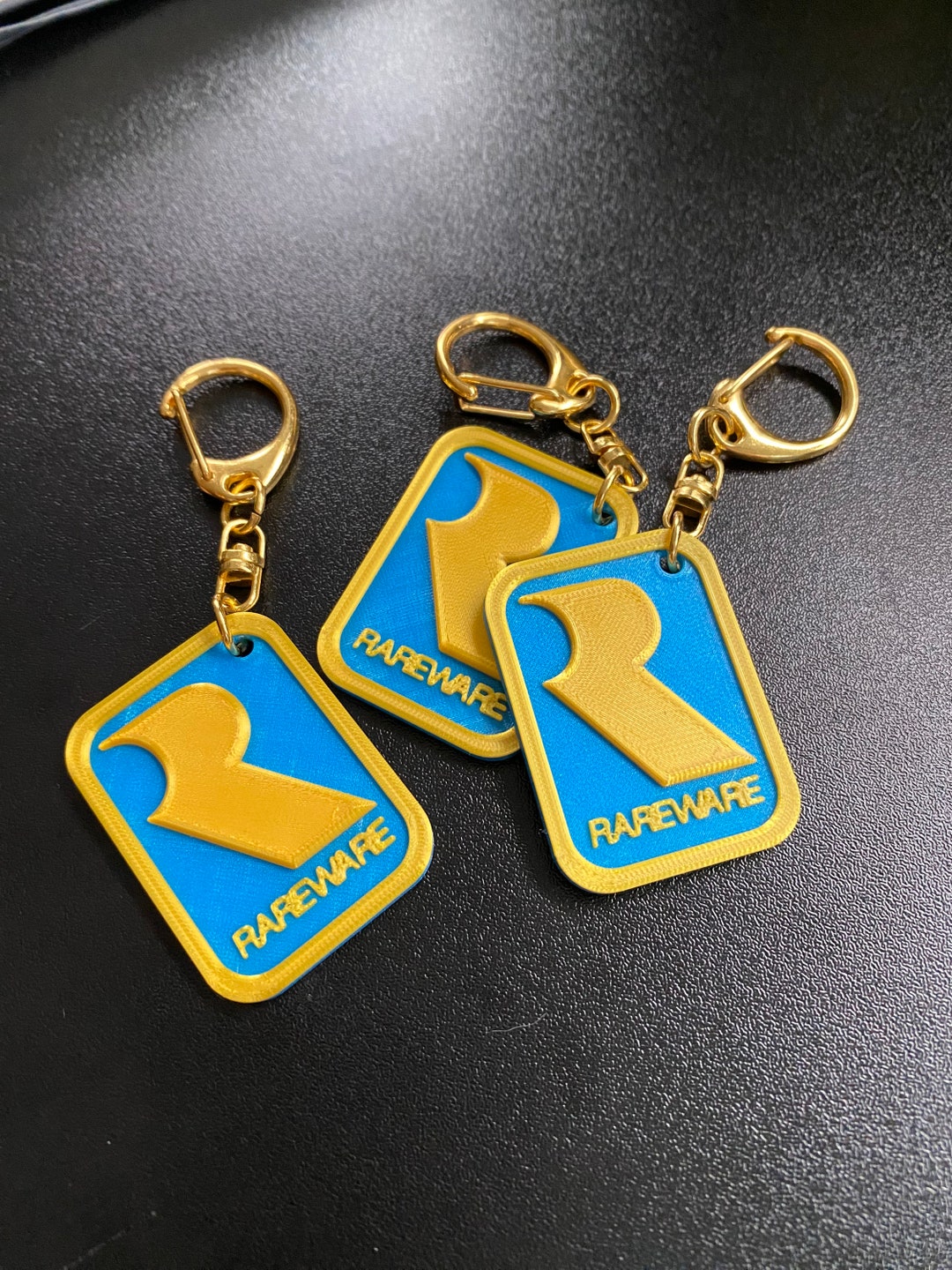 Rareware Logo Keychain - Etsy