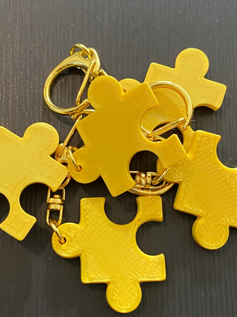 Banjo Kazooie Jiggy Keychain | Golden Puzzle Piece Gamer Gift ...