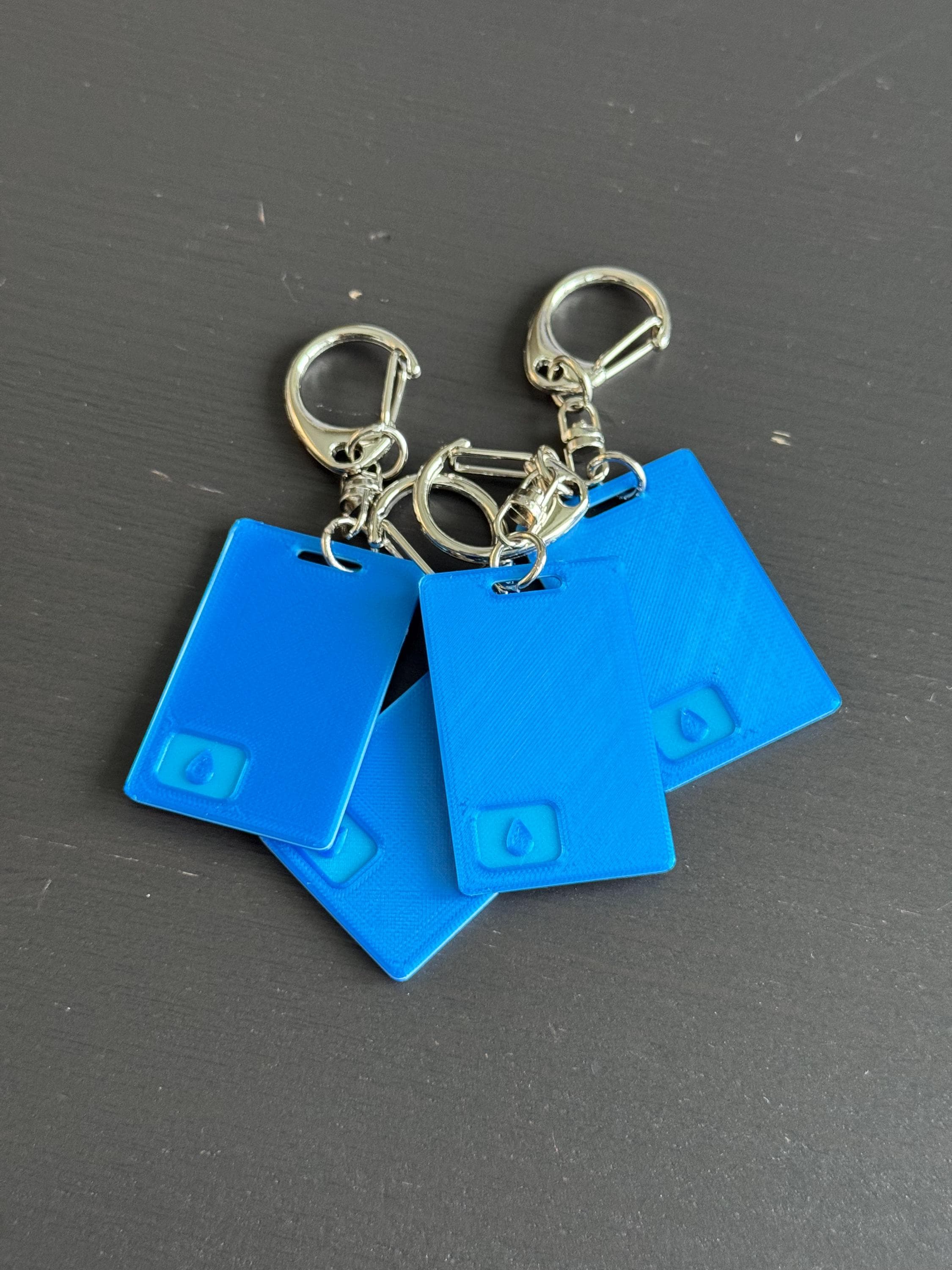 Severance Lumon ID Badge Keychain 3D Printed Keychain Lumon Employee ...