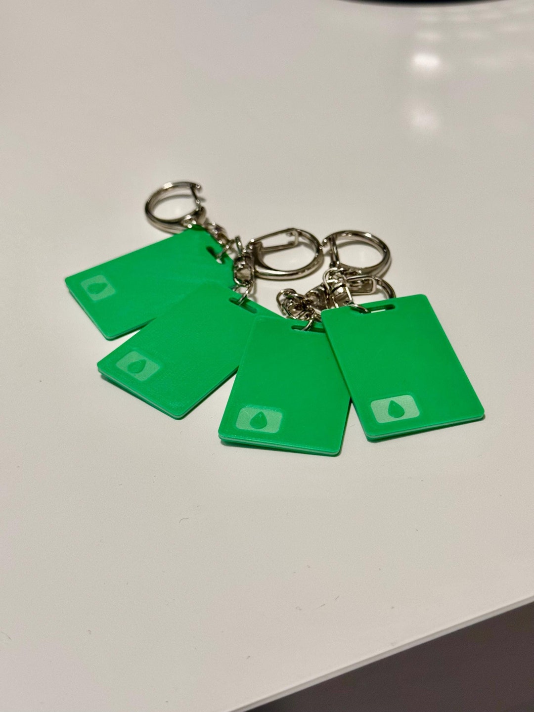 Severance Lumon ID Badge Keychain 3D Printed Keychain Lumon Employee ...