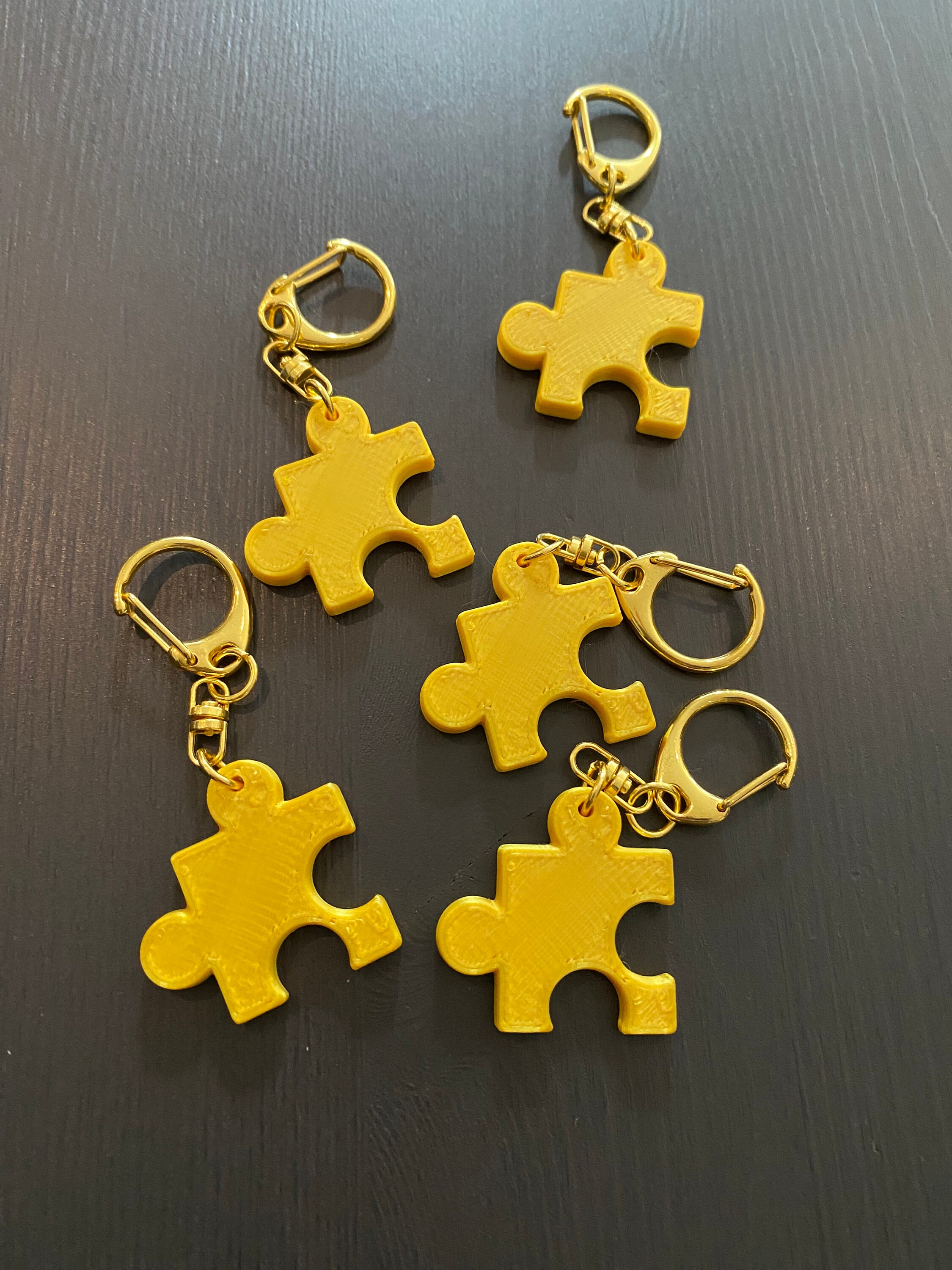 Banjo Kazooie Jiggy Keychain | Golden Puzzle Piece Gamer Gift ...