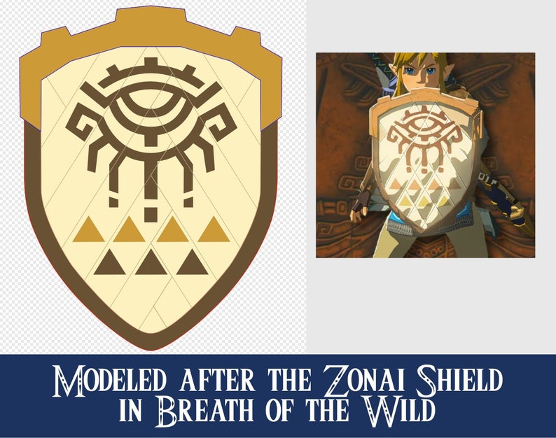 Tears of the Kingdom Zonai Shield Legend of Zelda SVG PDF - Etsy Australia