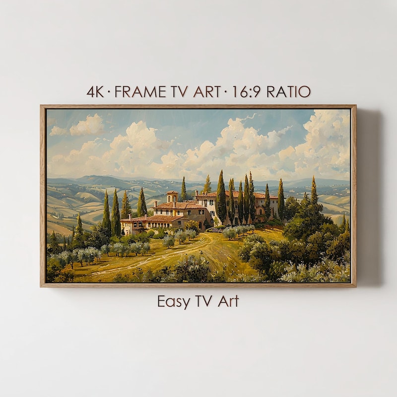 Italy Frame Tv Wallpaper - Etsy