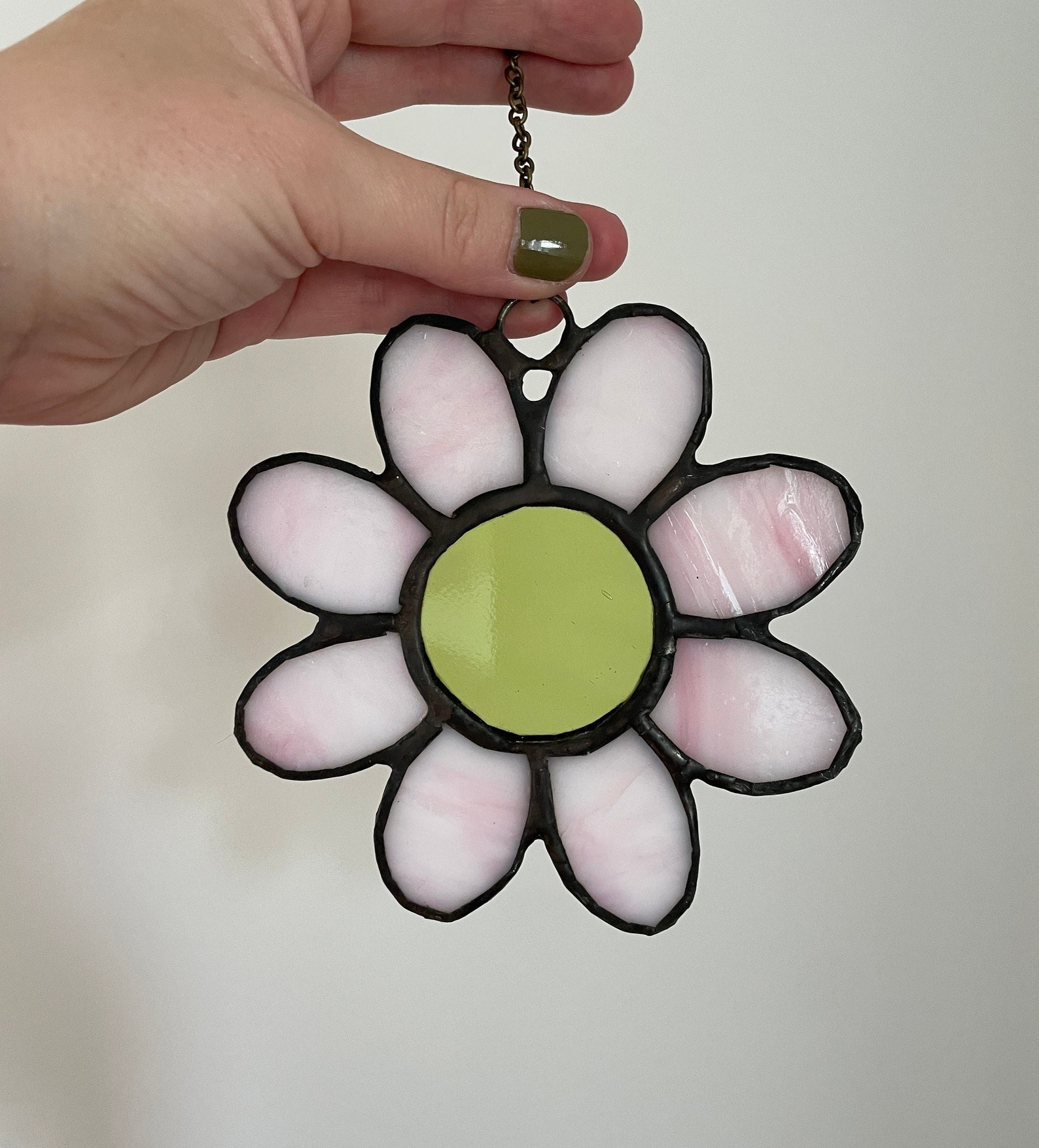 Stained Glass Flower - Etsy