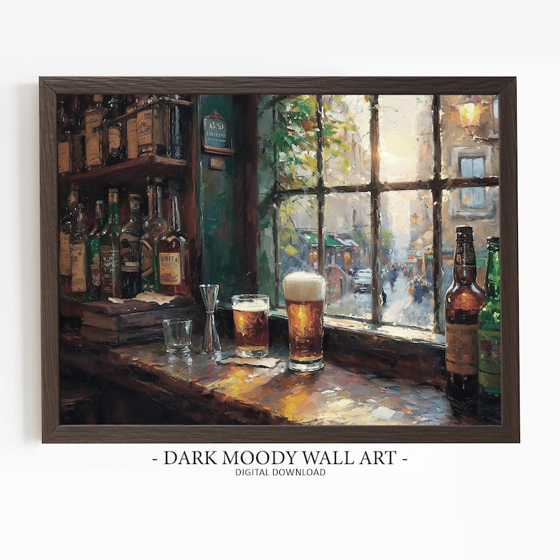 Ireland Moody Art - Etsy