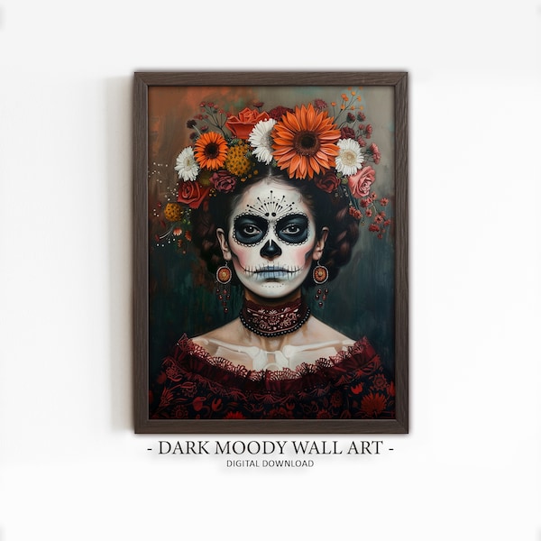 Dia De Los Muertos Art - Etsy